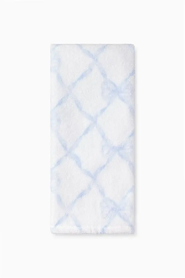 LoveShackFancy Printed Hand Towel - High Tide Blue