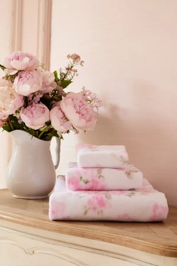 LoveShackFancy Printed Washcloth - Saltwater Taffy