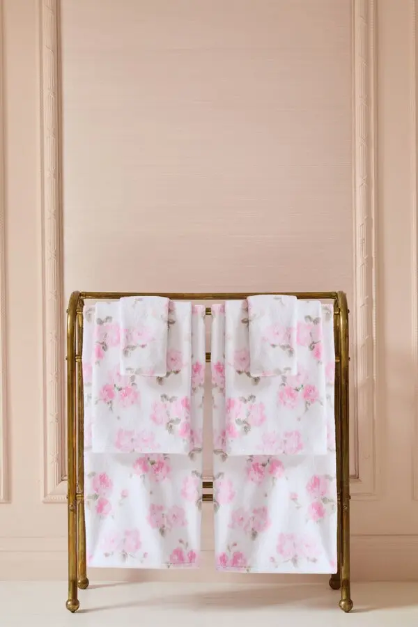 LoveShackFancy Printed Bath Towel - Saltwater Taffy