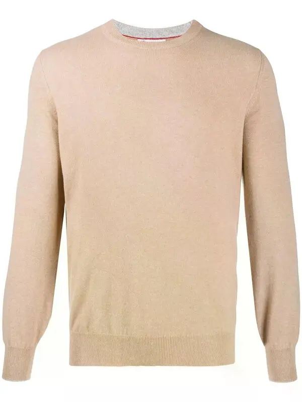 Brunello Cucinelli Cashmere Crew Neck Pullover
