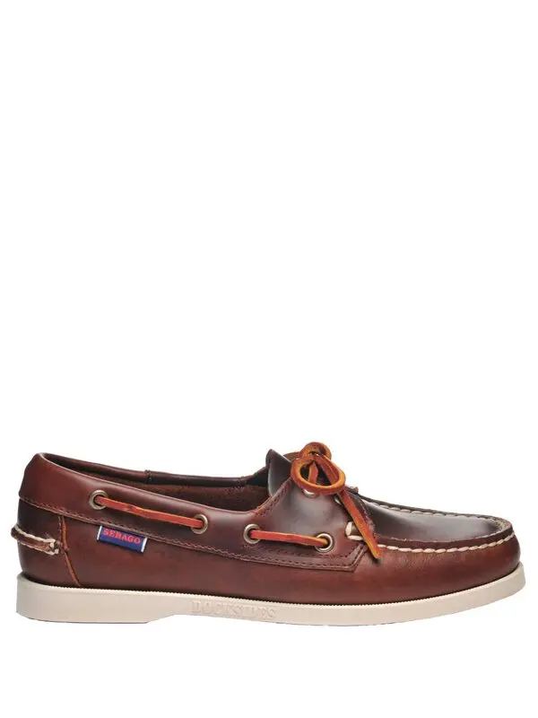 SEBAGO Nautical Leather Loafers - Brown