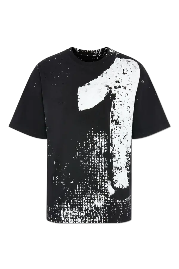 MAISON MARGIELA T-shirt With Print - Black