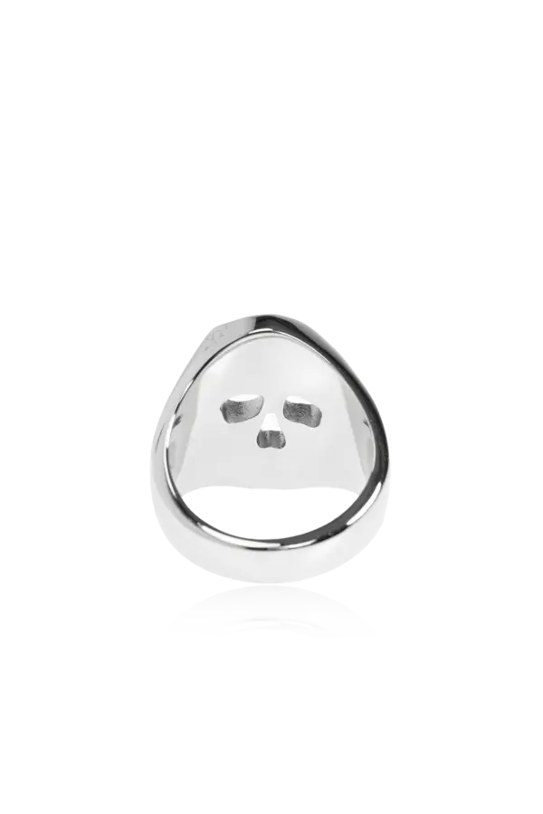 Alexander McQueen Skull Motif Signet Ring
