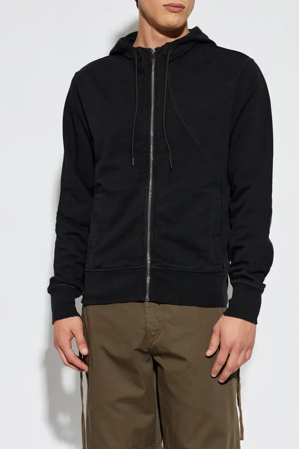 Alexander McQueen Zip-up Hooded Sweatshirt