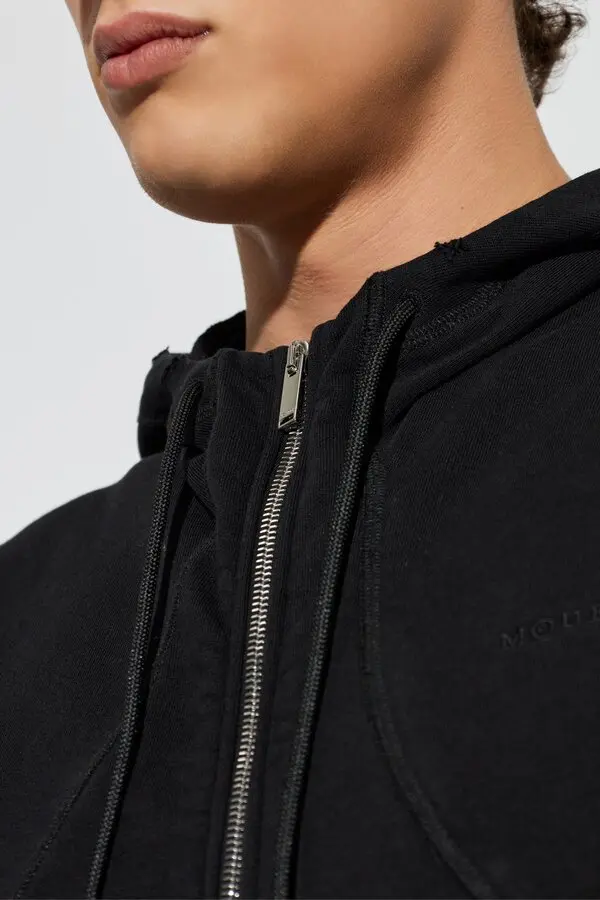 Alexander McQueen Zip-up Hooded Sweatshirt