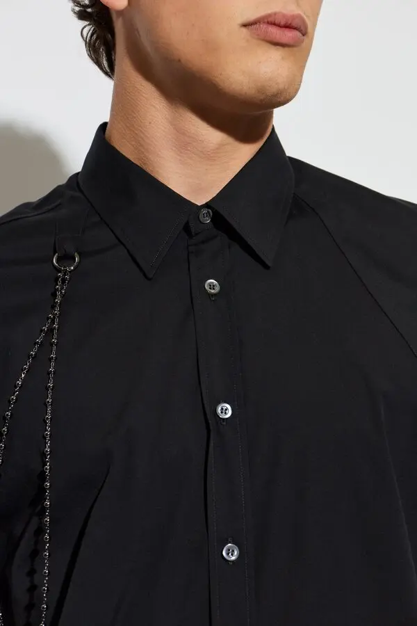 Alexander McQueen Shirt With Detachable Chain