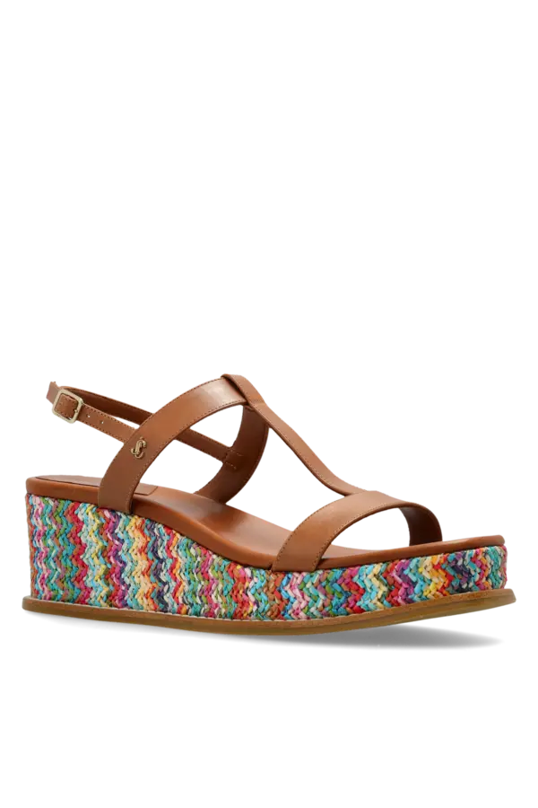 JIMMY CHOO Theia Wedge 60' Wedge Sandals
