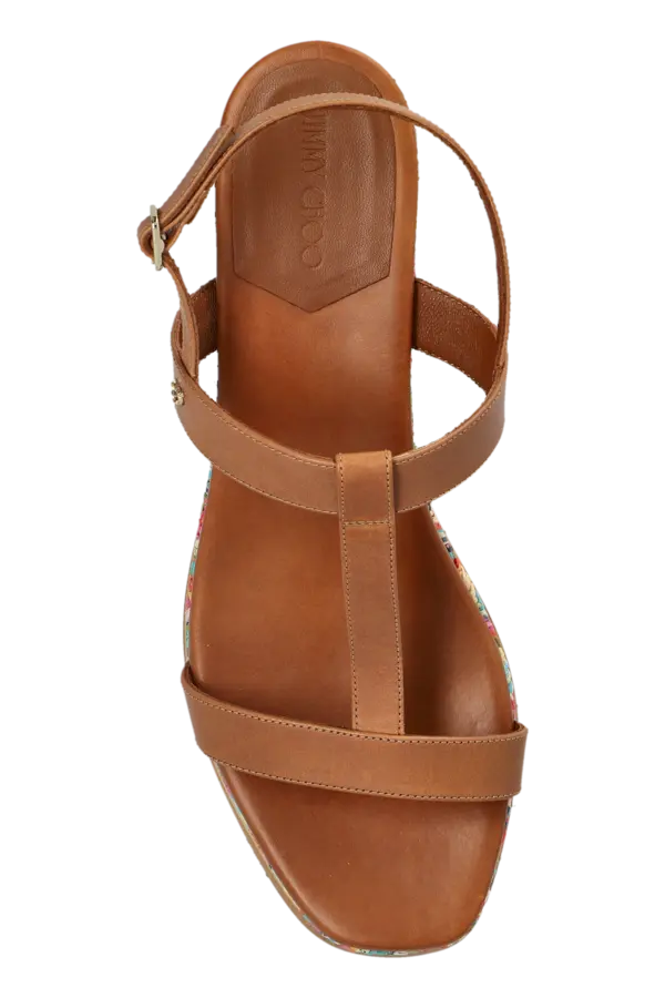 JIMMY CHOO Theia Wedge 60' Wedge Sandals