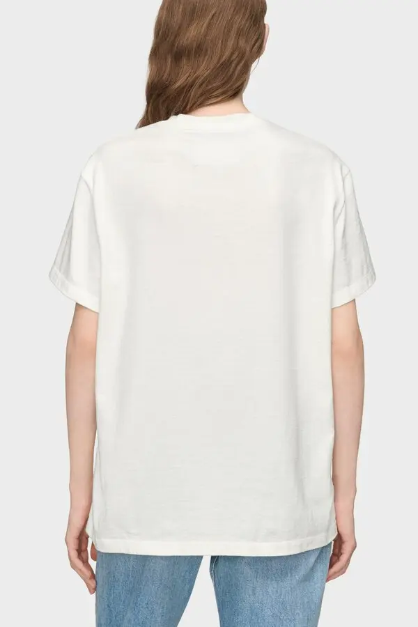 MAISON MARGIELA Cotton T-shirt With Layered Hem