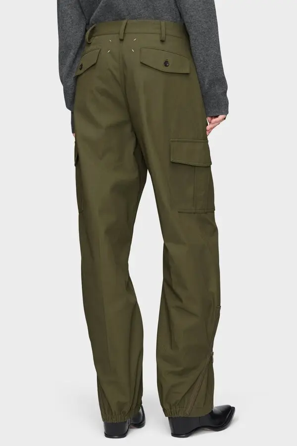 MAISON MARGIELA Loose Fit Cargo Trousers