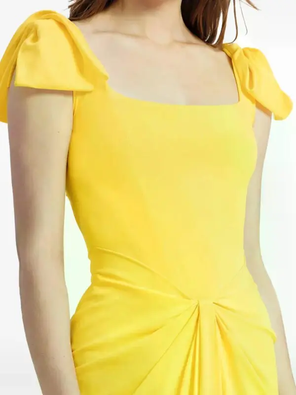 GEMY MAALOUF Draped Corset Dress