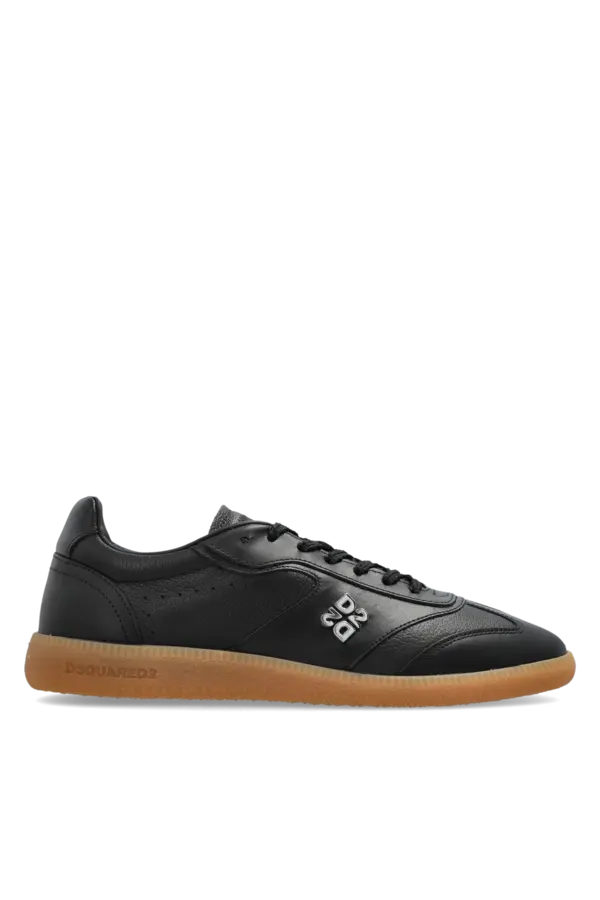 Dsquared2 Leather Sneakers - Black