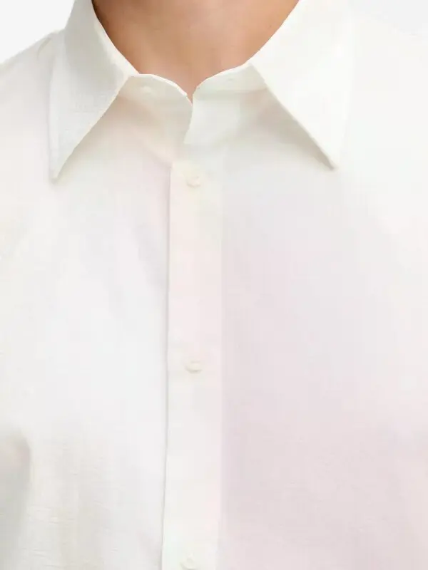 Armani Exchange Logo-patterned Long-sleeve Shirt