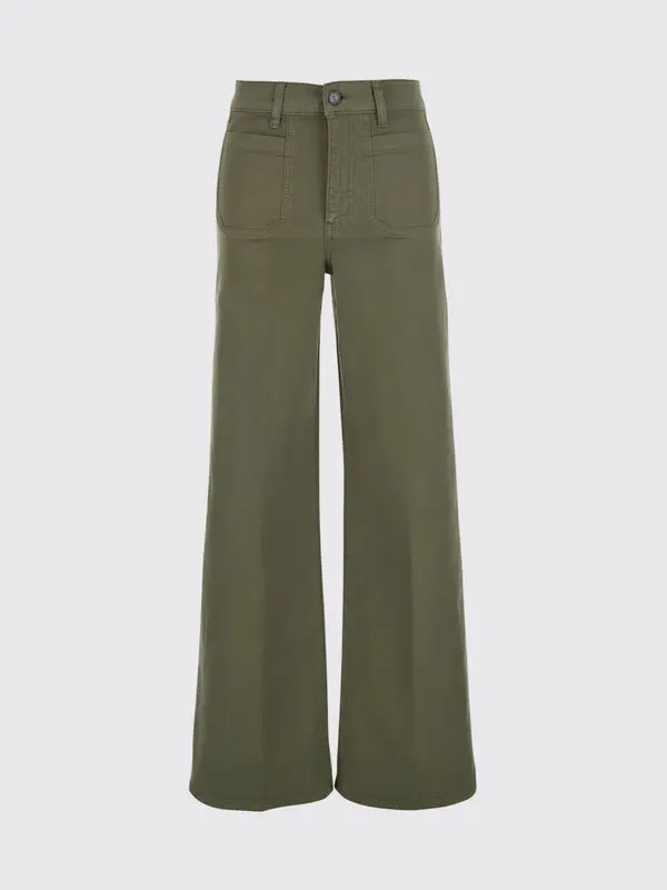 FRAME Le Slim Palazzo Jeans - Green