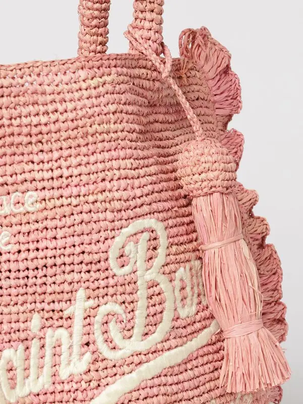 MC2 SAINT BARTH Raffia Shoulder Bag