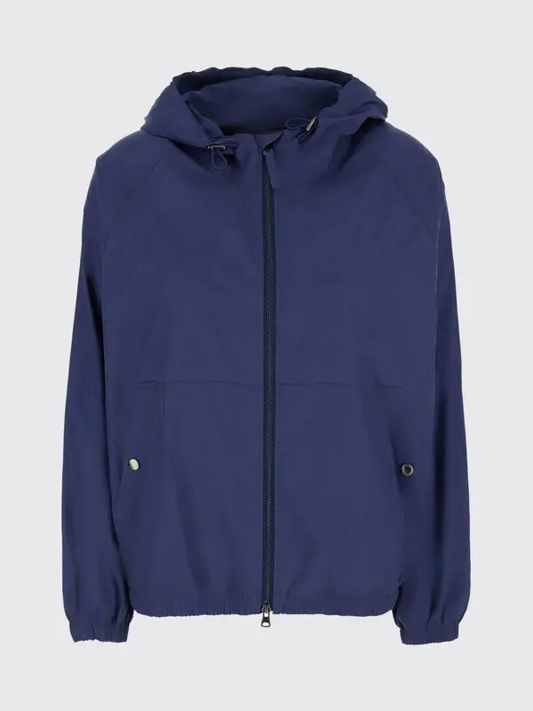 DUNST Cotton-nylon Blend Hooded Windbreaker Jacket