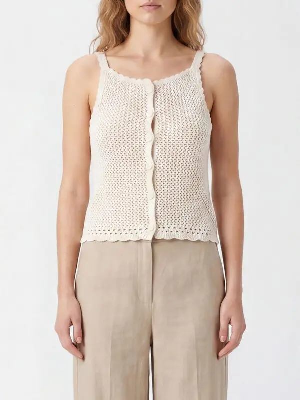 DUNST Knit Tank Top - Ivory