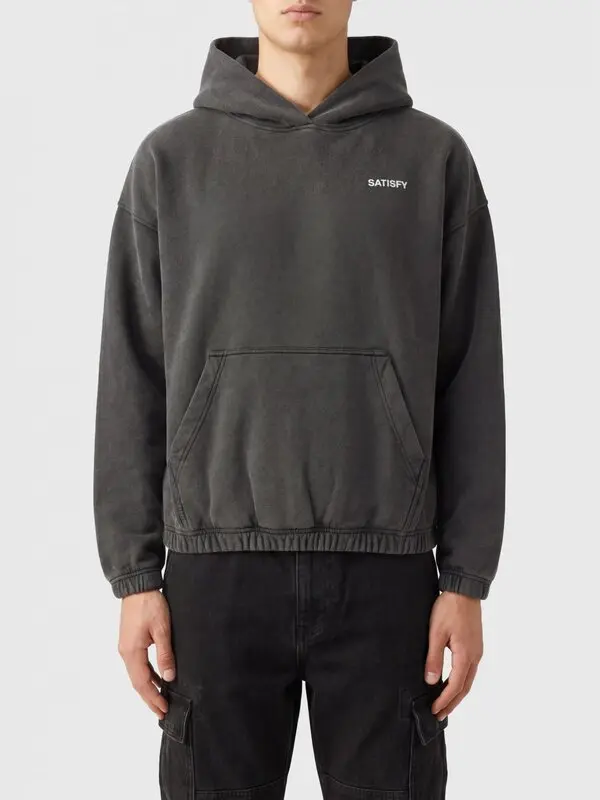 Satisfy Distressed Hoodie - Black