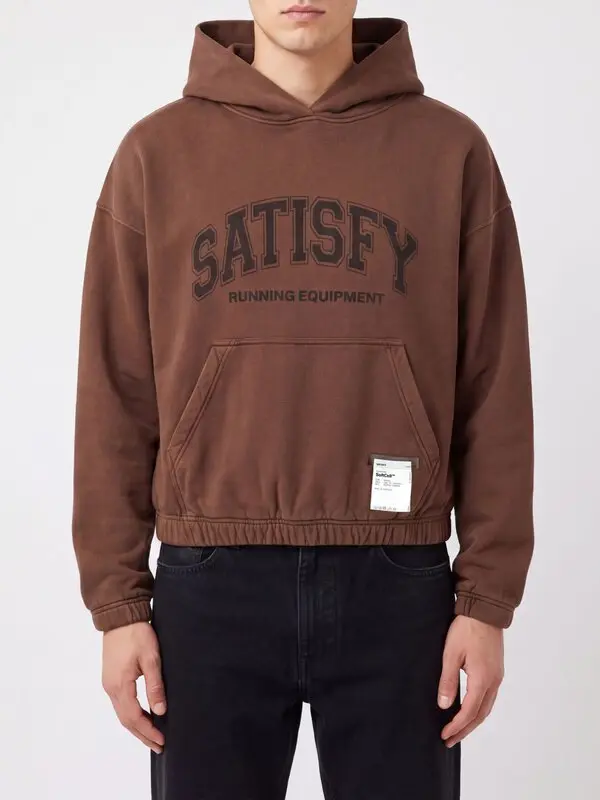 Satisfy Distressed Hoodie - Brown