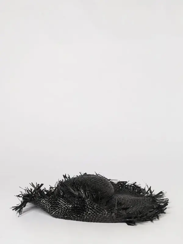 Emporio Armani Straw Hat - Black