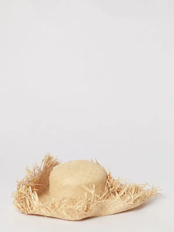 Emporio Armani Straw Hat - Natural