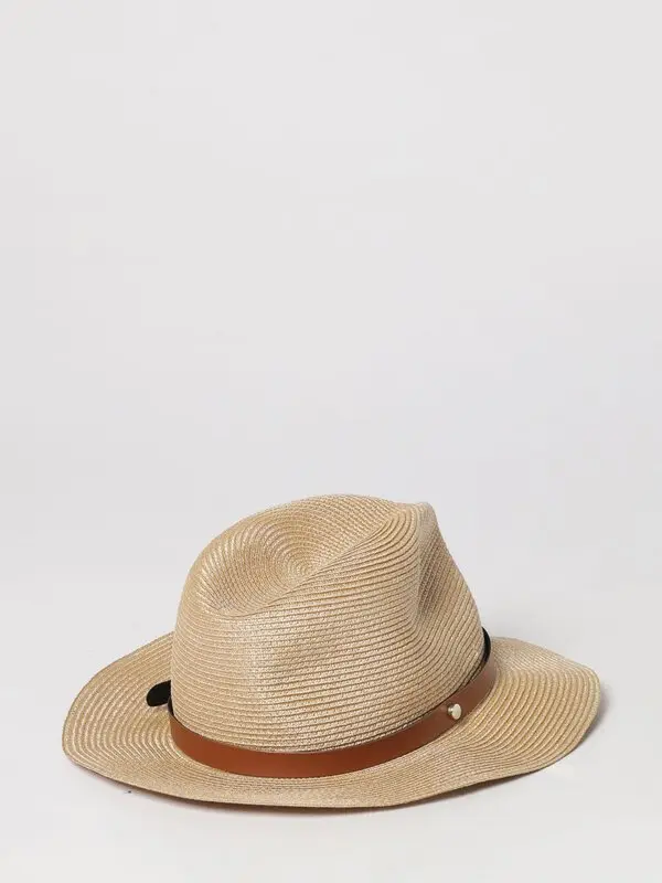 Emporio Armani Panama Hat - Beige