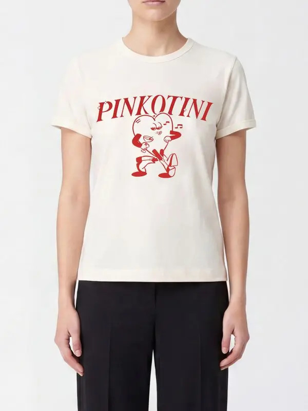 Pinko Graphic T-shirt - White
