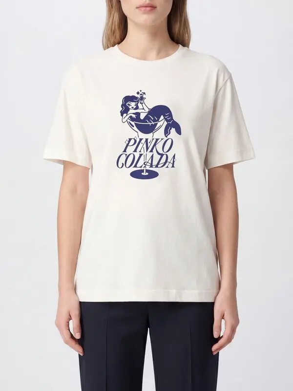 Pinko Graphic T-shirt - White