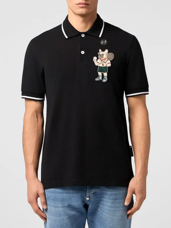 Philipp Plein Polo Shirt - Black