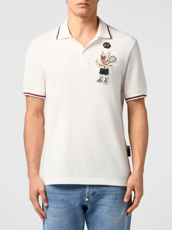 Philipp Plein Polo Shirt - White
