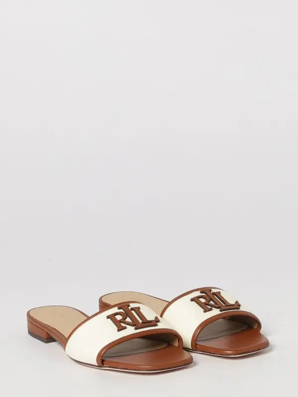 Ralph Lauren Heeled Sandals - Beige