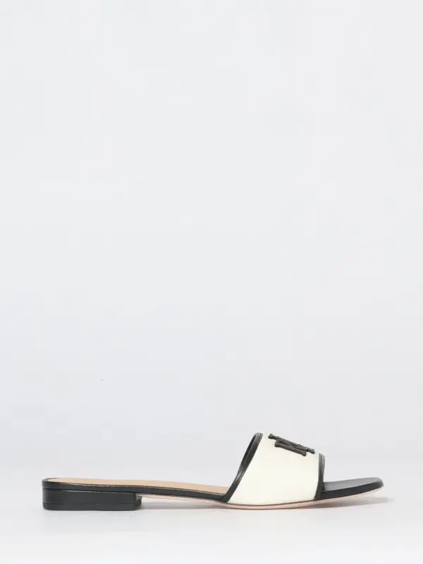 Ralph Lauren Heeled Sandal - Natural