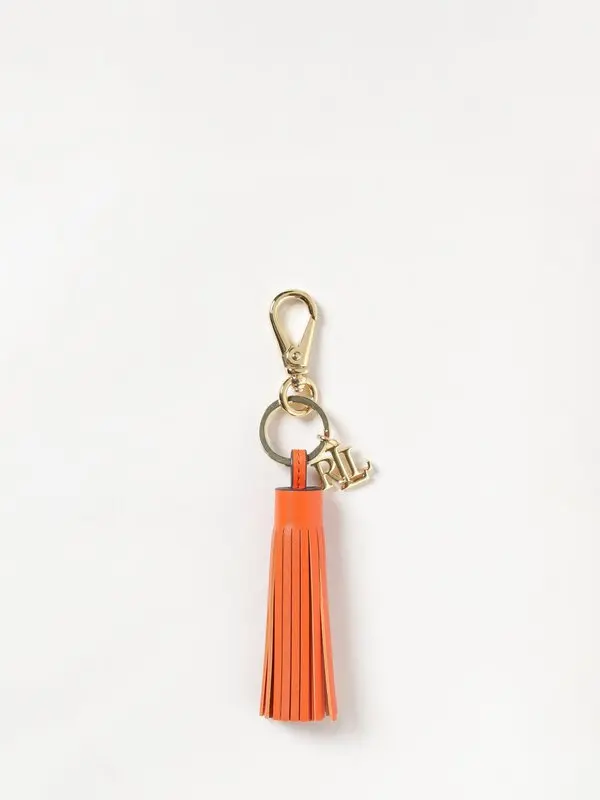 Ralph Lauren Tassel Charm Keychain - Orange