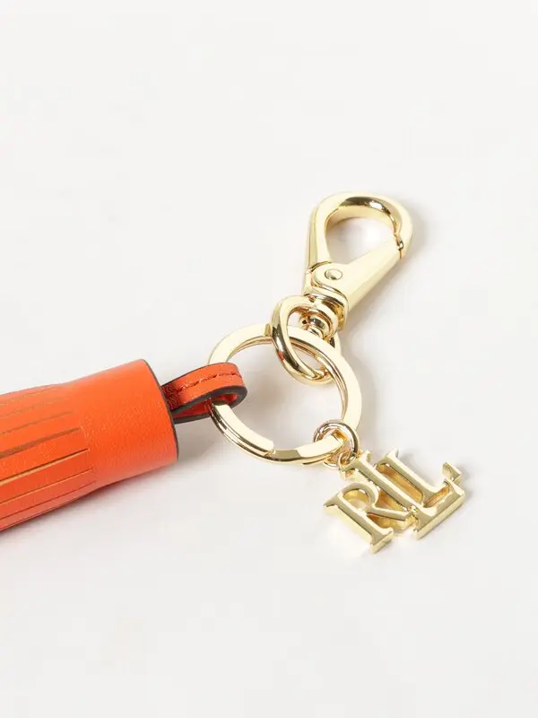 Ralph Lauren Tassel Charm Keychain - Orange