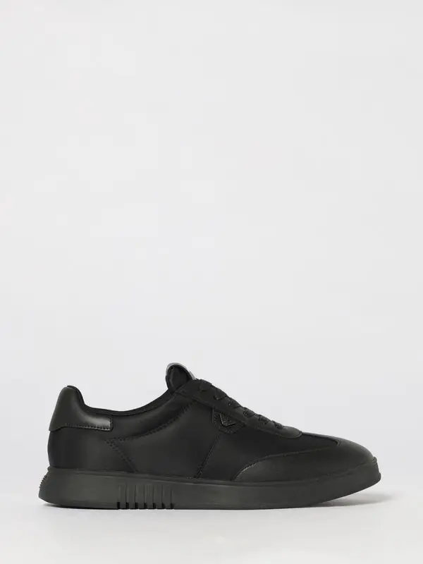 Emporio Armani Lace-up Sneakers - Black