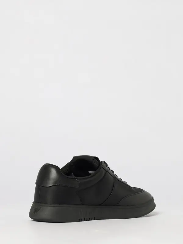 Emporio Armani Lace-up Sneakers - Black