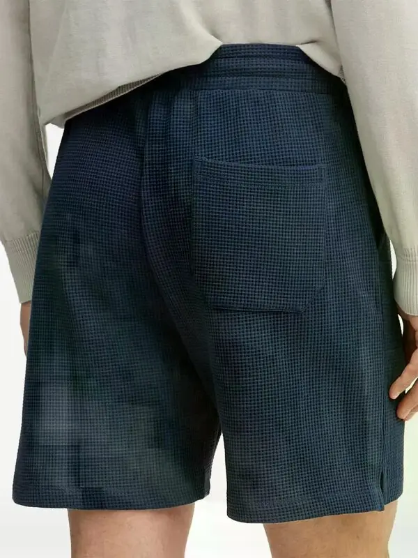TRUSSARDI Waffle Knit Drawstring Shorts