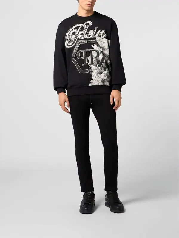Philipp Plein Graphic Print Sweatshirt