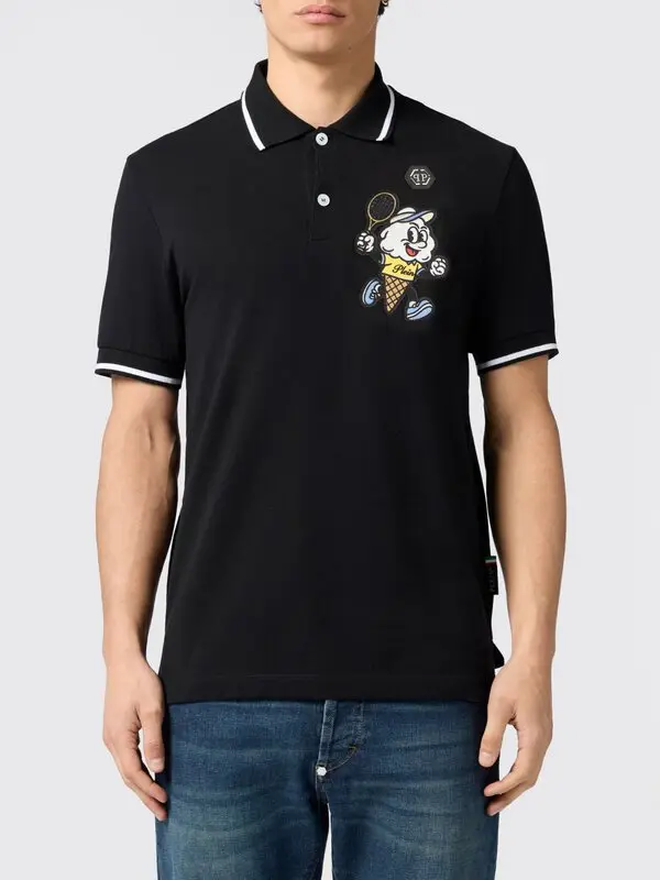 Philipp Plein Polo Shirt - Black