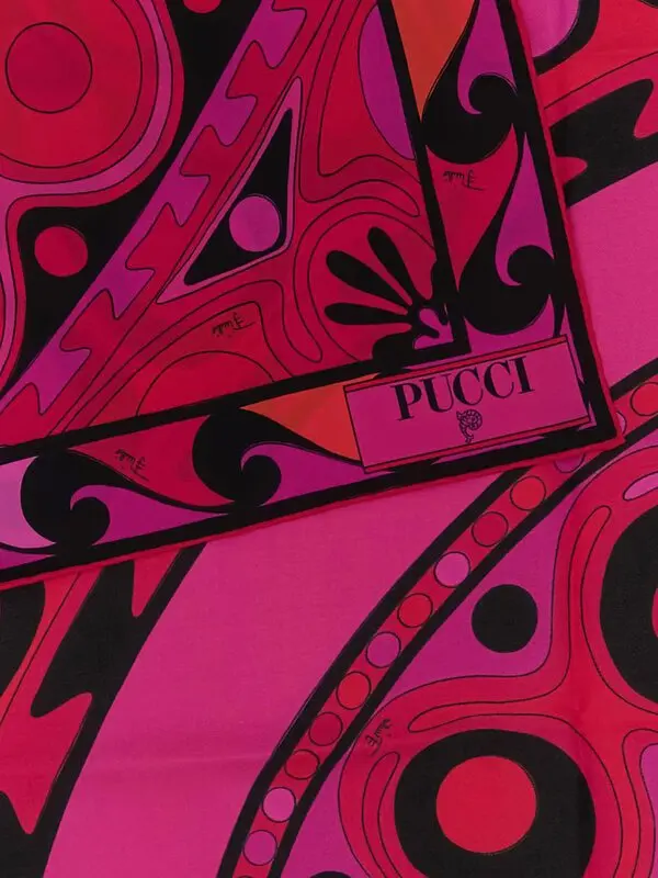 Emilio Pucci Neck Scarf - Fuchsia