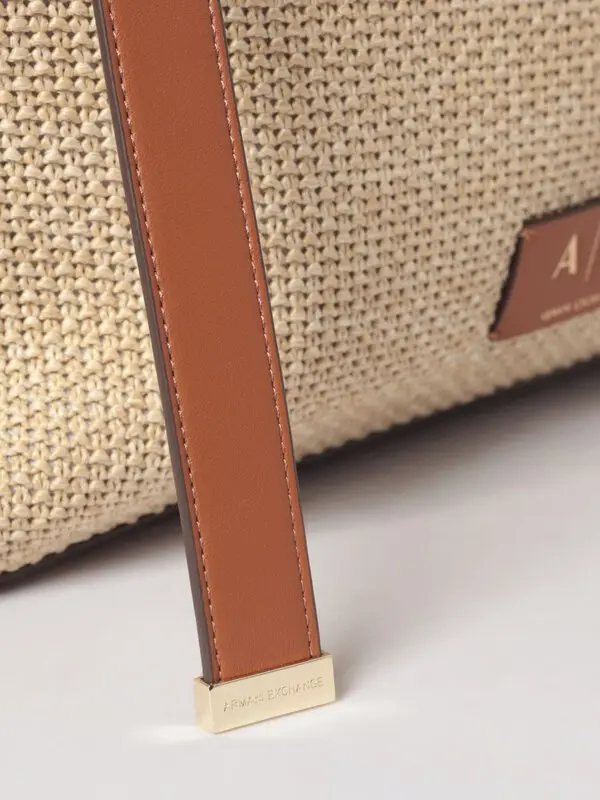 Armani Exchange Woven Shoulder Bag