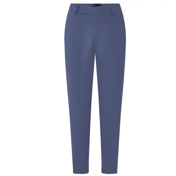 Layo G Cropped Stretch Dress Pants - Blue