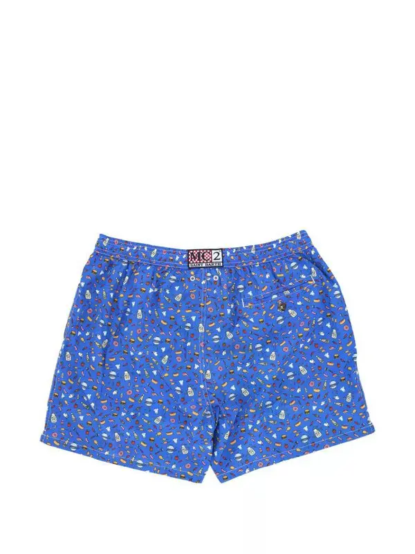 MC2 SAINT BARTH Bbq Print Swim Shorts