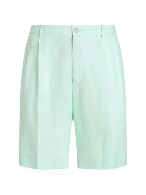 Dolce & Gabbana Linen Bermuda Shorts