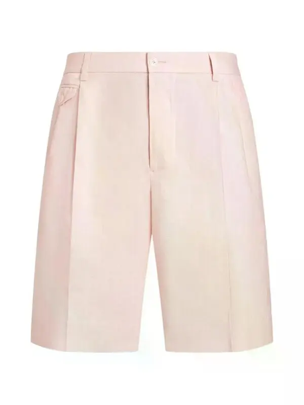 Dolce & Gabbana Linen Bermuda Shorts