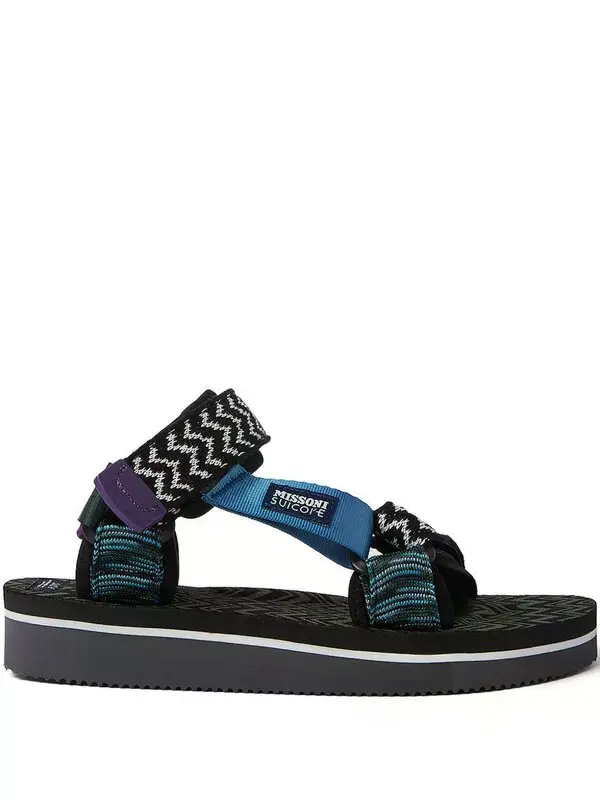 Suicoke X Missoni Round-toe Sandals