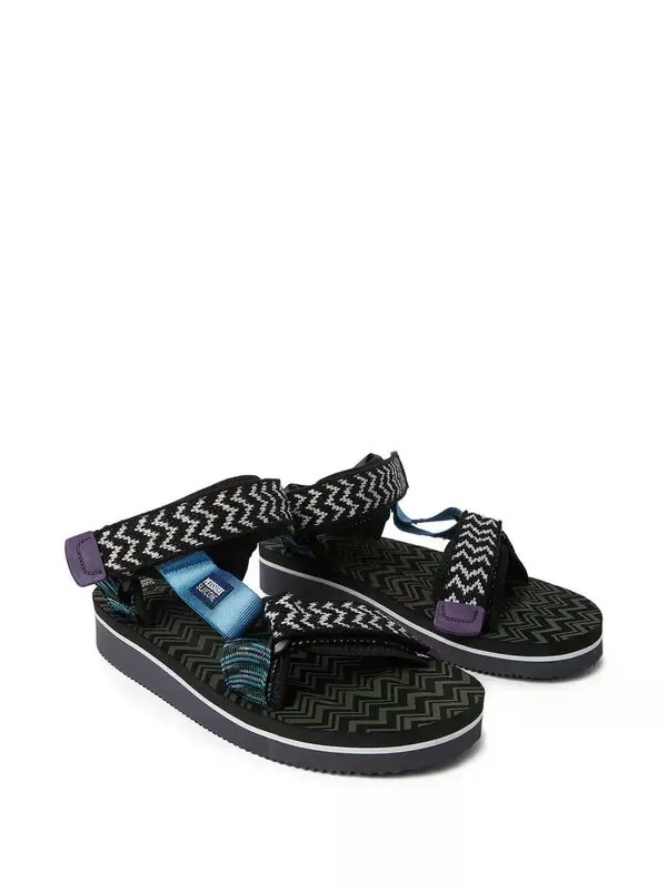 Suicoke X Missoni Round-toe Sandals