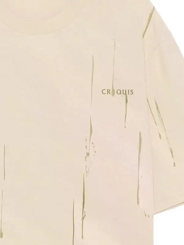 CROQUIS Abstract-print T-shirt