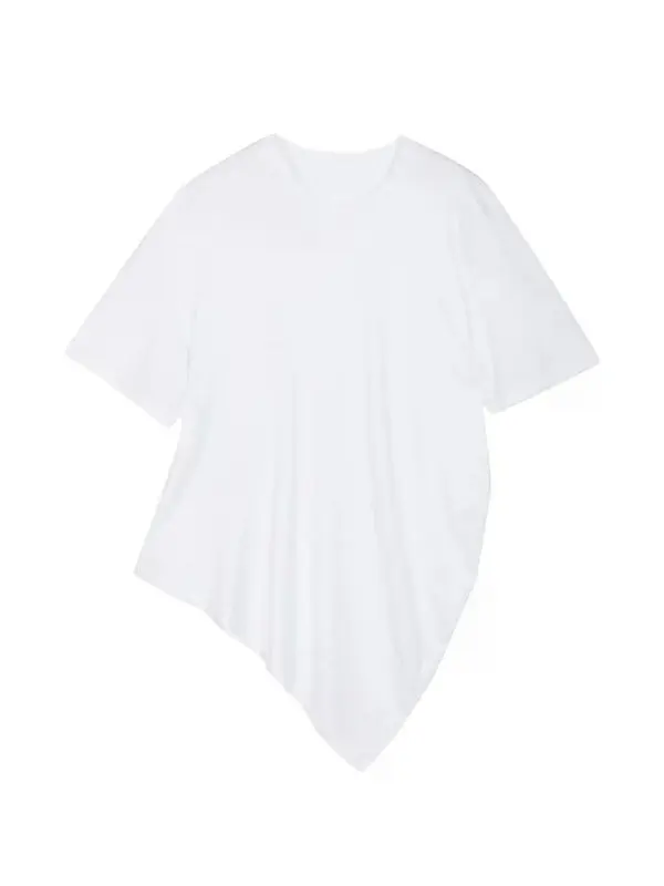 JNBY Asymmetrical Hem T-shirt - White