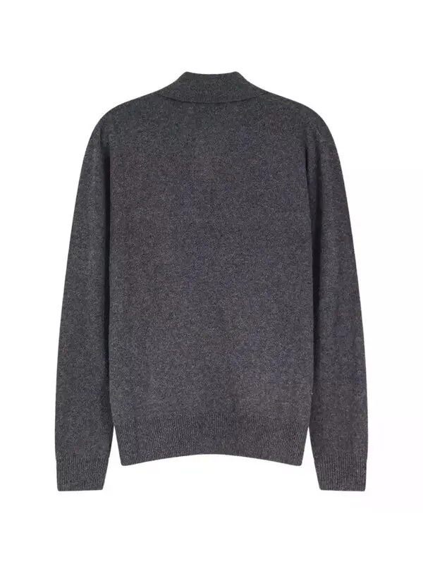 THE ROW Oashi Polo-collar Sweater
